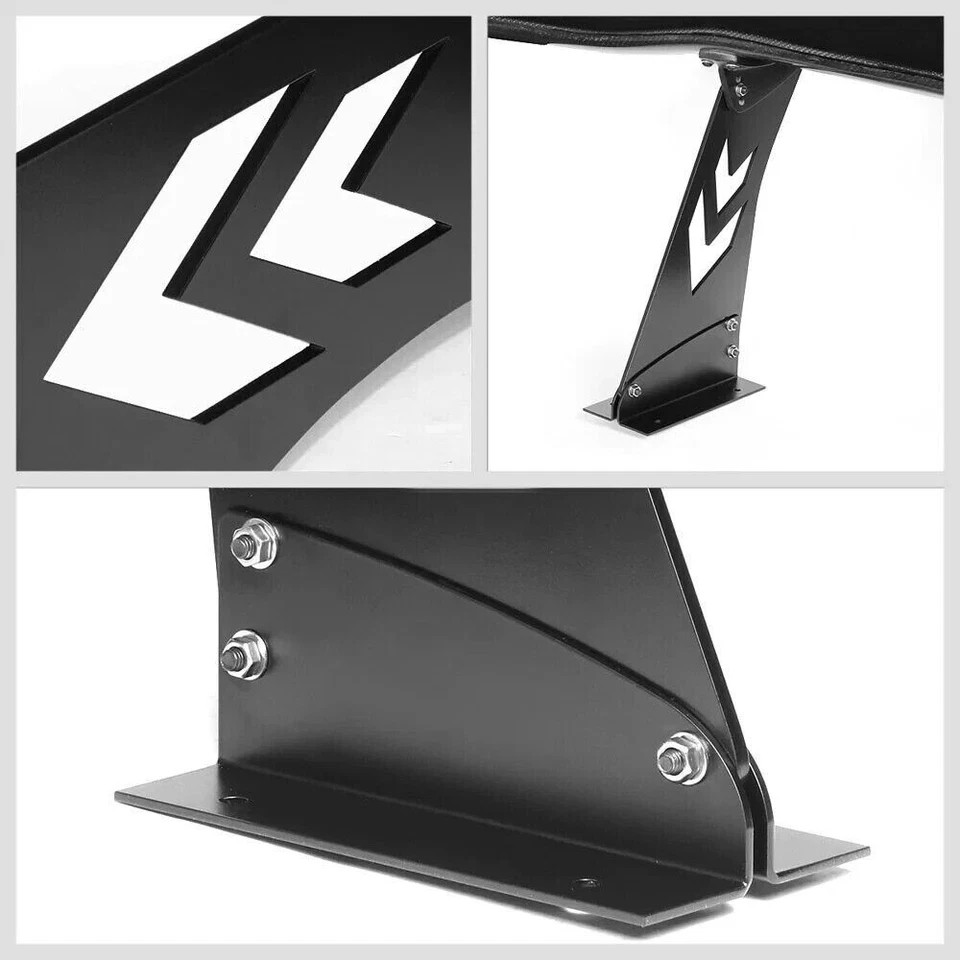 NRG 69" Carbon Fiber CF GT Wing Trunk Spoiler Fits BMW E36 M3 3-Series ...