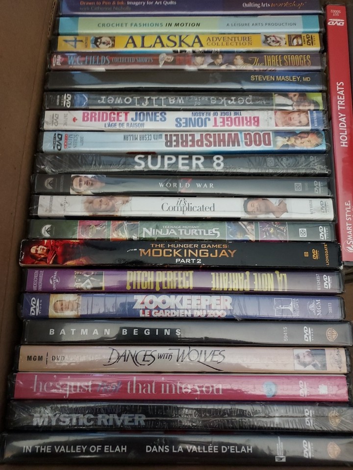 lot of 25 DVDS SEALED FROM Personal Collection Oops BRAND NEW ~ T8#370 ...