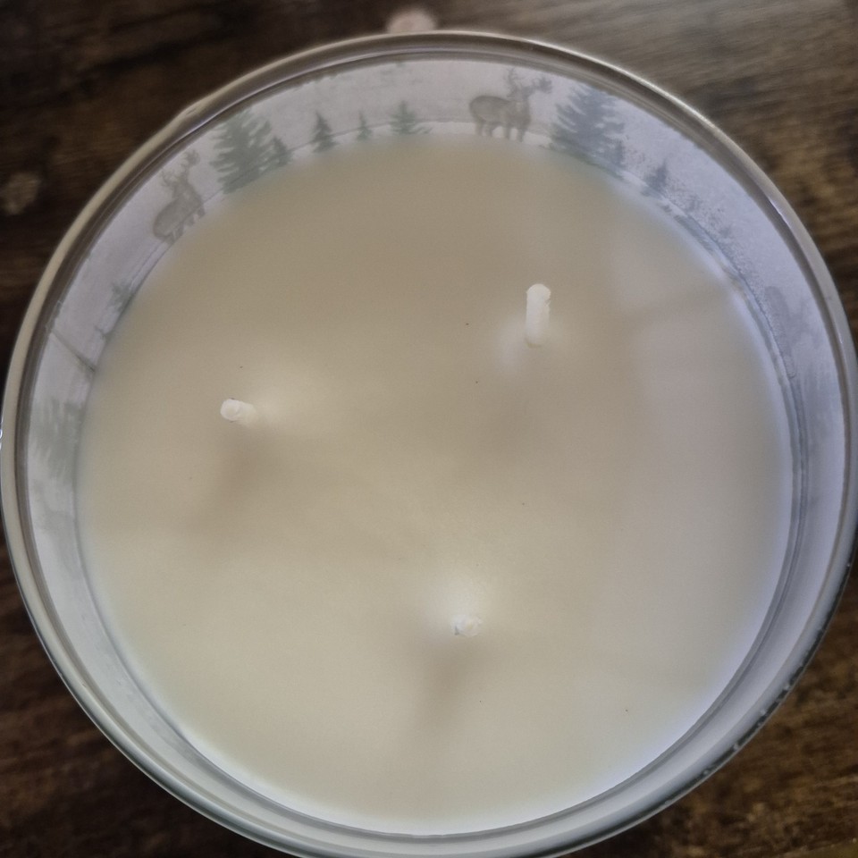 Bath Body Works Fresh Cinnamon Rolls 3-Wick Candle Deer Holiday 2025 ...