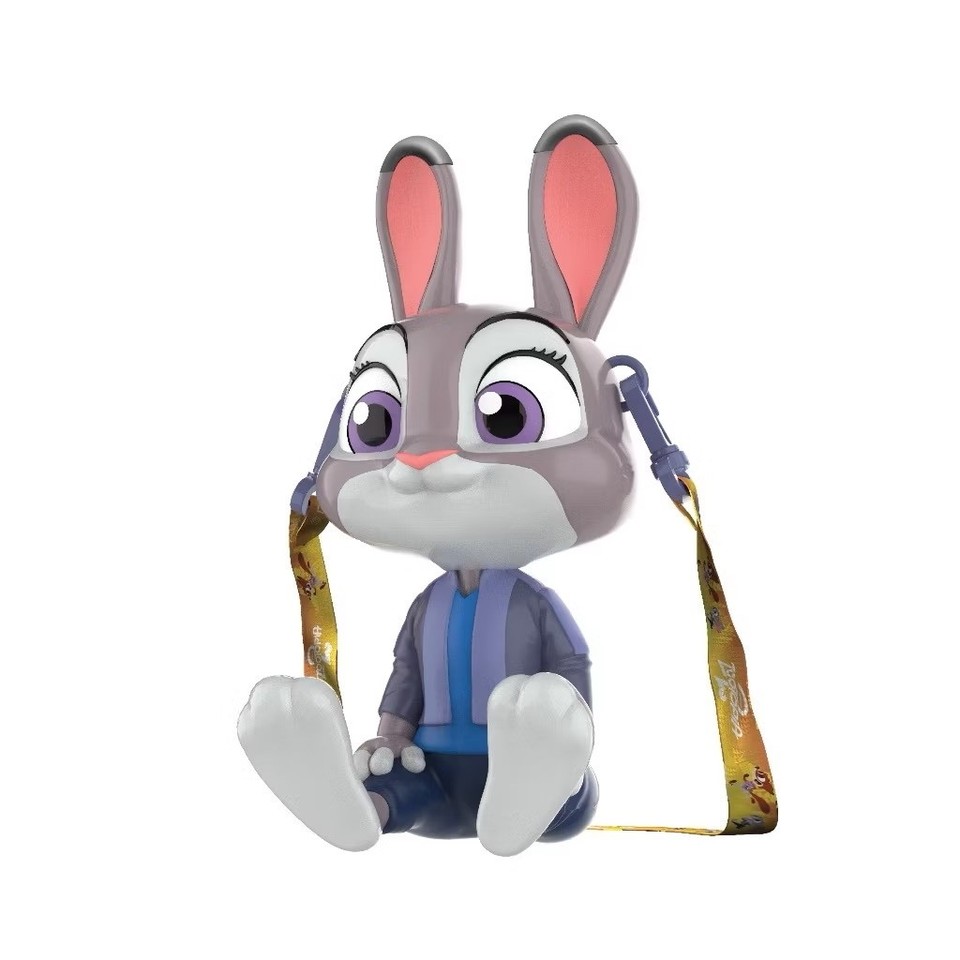 Zootopia 2 Bottle Cup Judy Nick Movie Collectible w Strap Limited ...