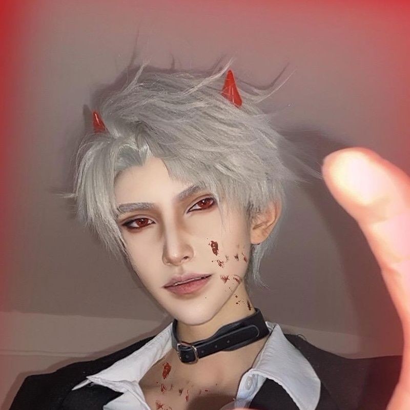 Love and deepspace Sylus Wig Natural Hairpiece Emulation Artificial ...