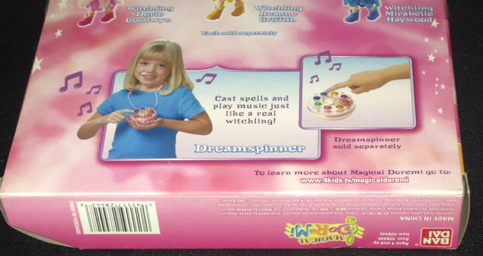 BanDai Magical Do Re Mi Figure & DoReMi DVD Witchling Reanne Griffith ...