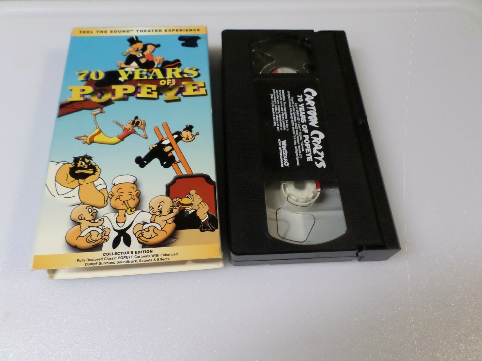 70 Years of Popeye (VHS, 2000) - CARTOONS 720917123134| eBay