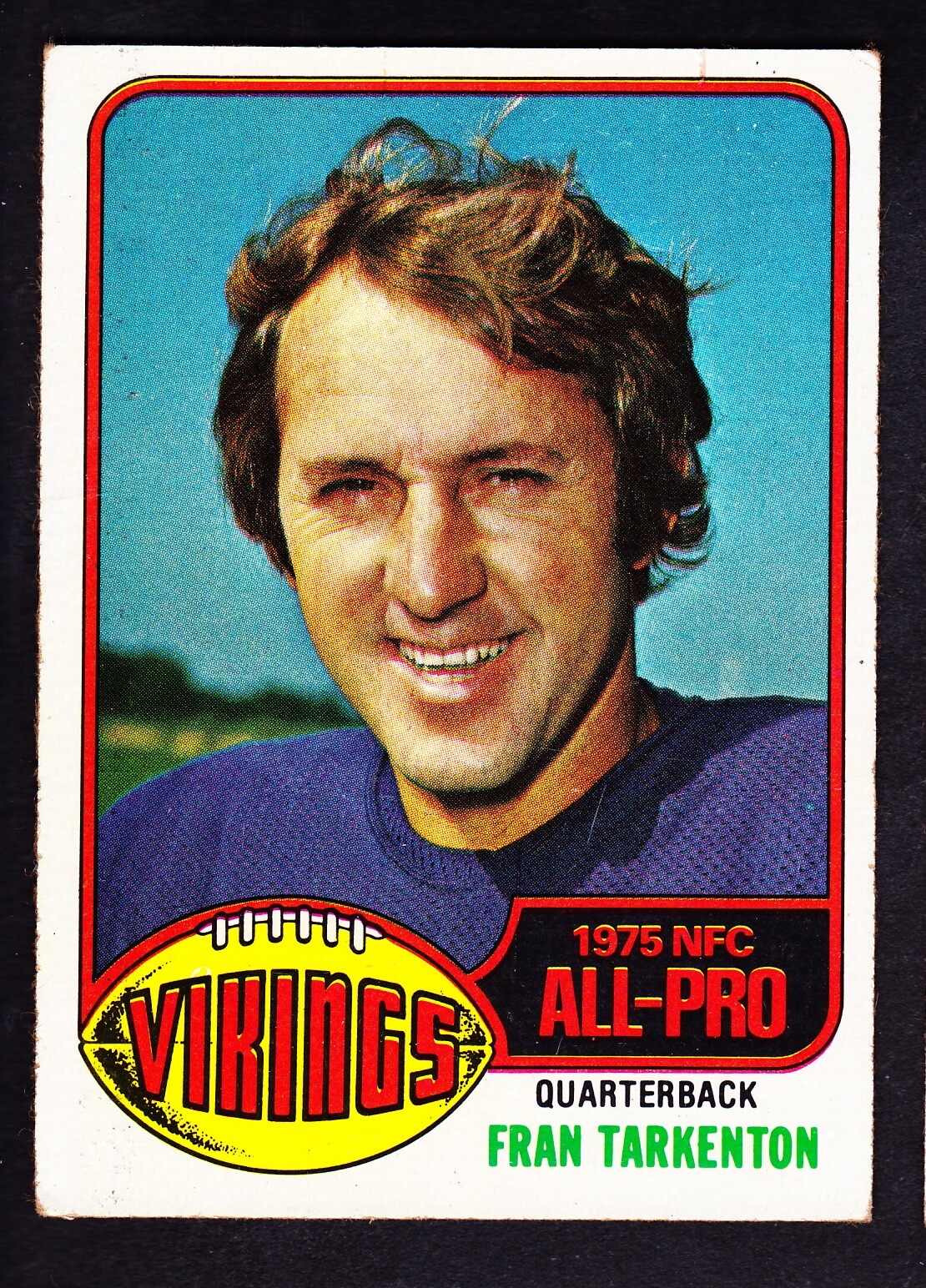 1976 TOPPS #500 FRAN TARKENTON VIKINGS | eBay