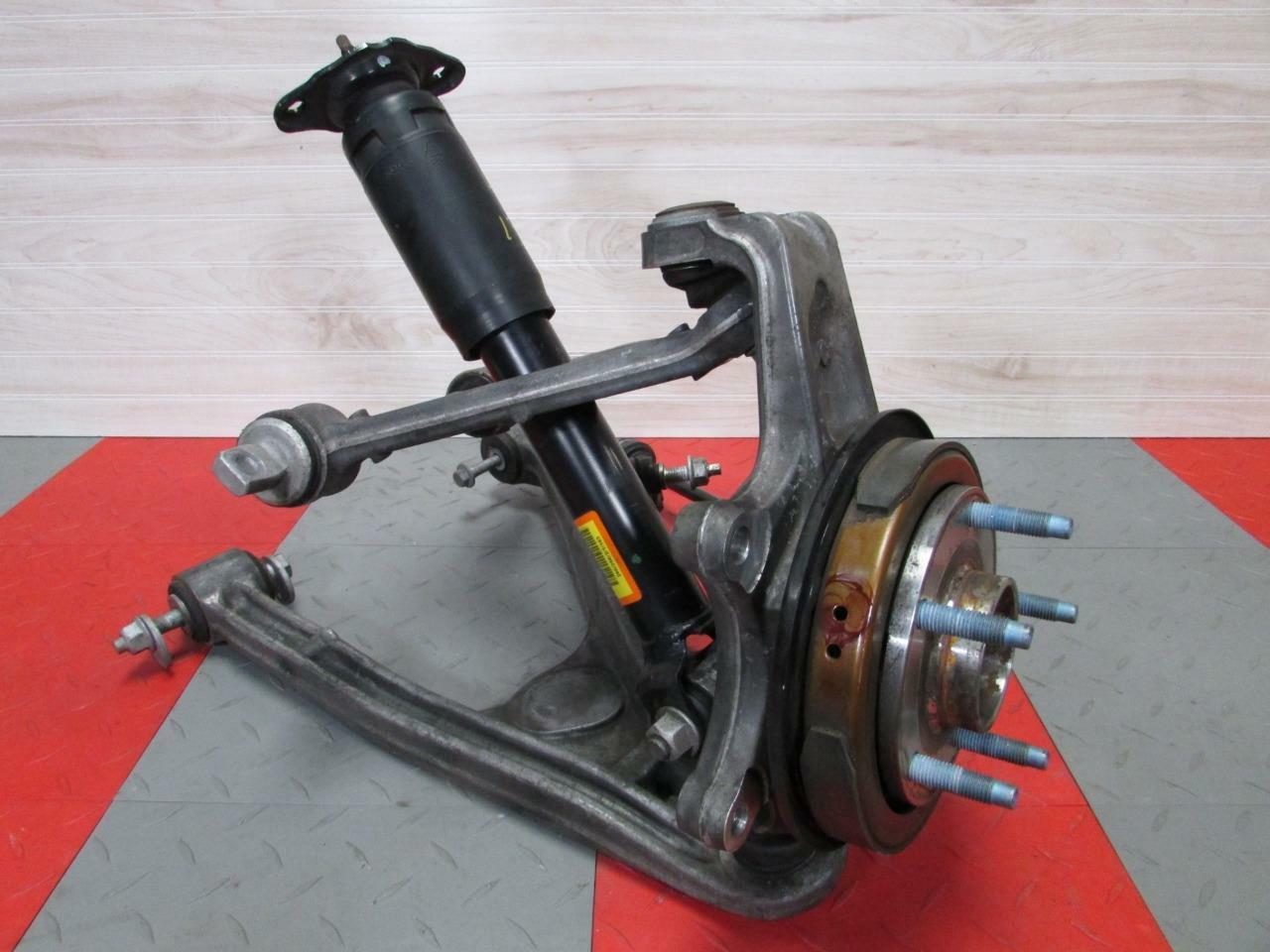 12-13 C6 Corvette - LH Left Rear Suspension Assembly - J56, FE4 Arms Shock Hub | eBay