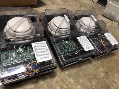 Simplex 4098-9756 Fire Alarm Air Duct Sensor Housing and Smoke Detector ...