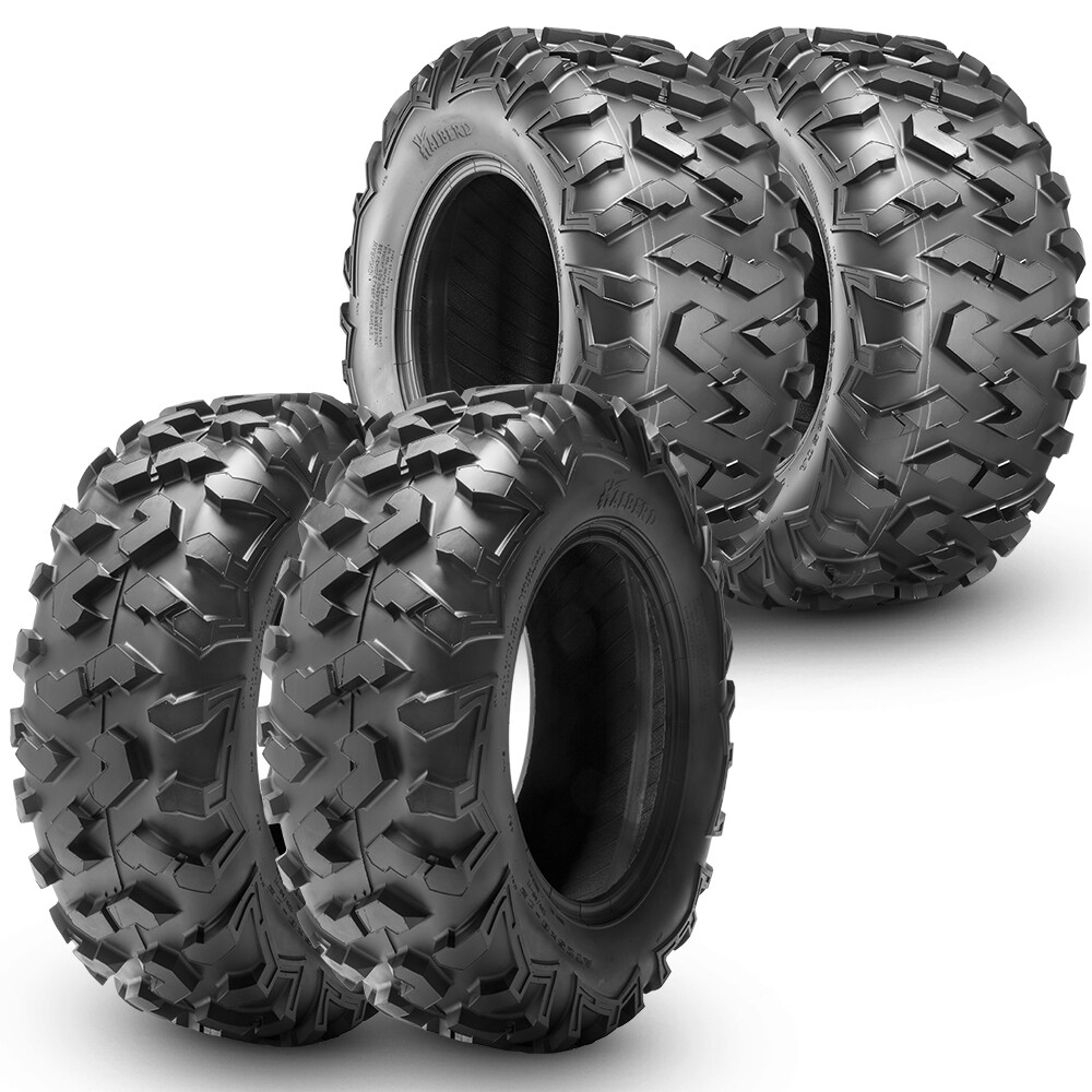 Set 4 25x8-12 25x11-12 ATV Tires Heavy Duty 6PR 25x8x12 25x11x12 UTV ...
