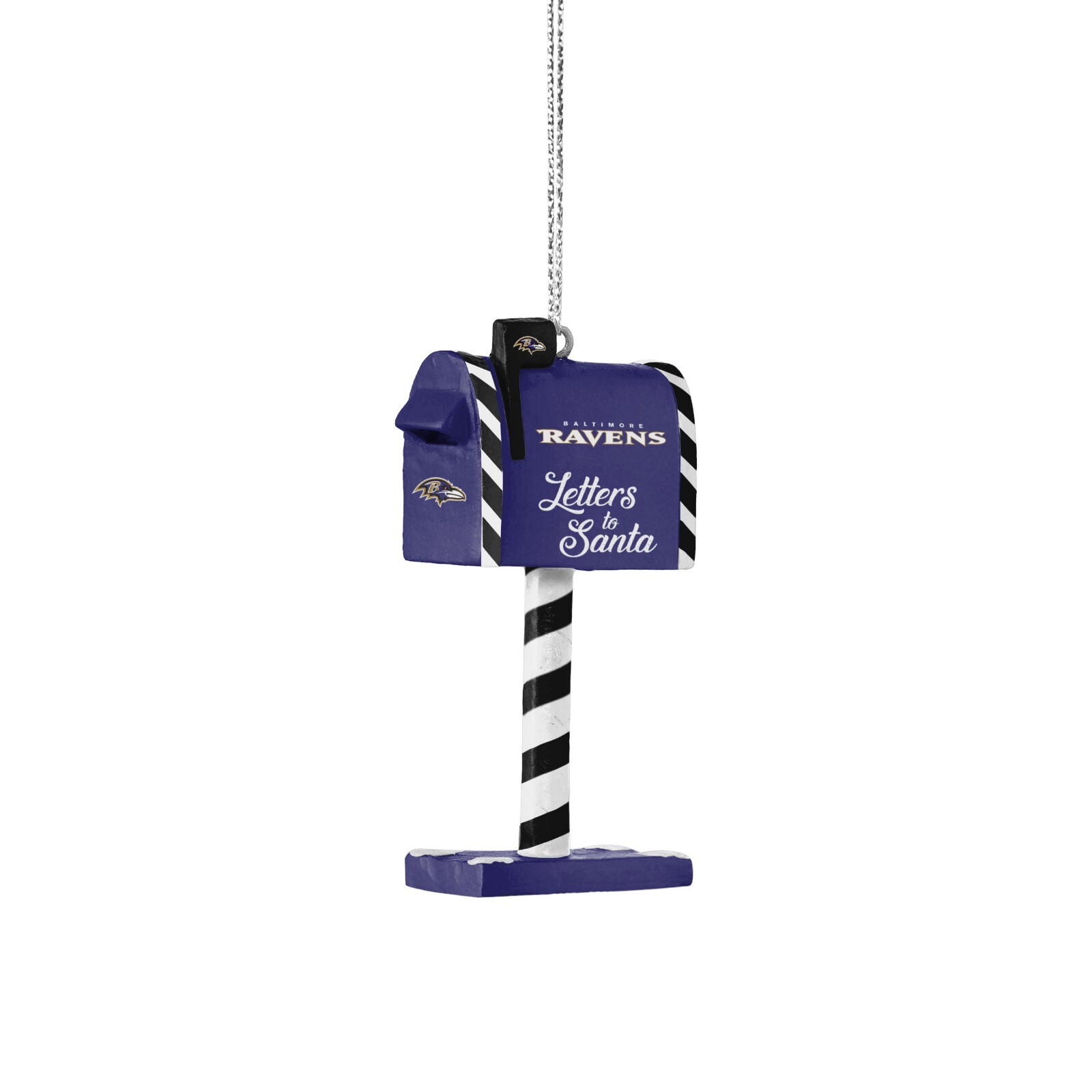 Baltimore Ravens Christmas Tree Holiday Ornament - Mailbox Letters to ...