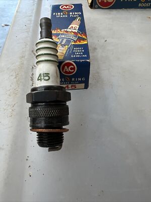 Vintage AC Fire Ring Spark Plug 45 NOS In Box! GM | eBay