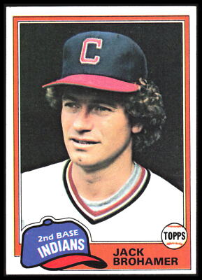 1981 Topps Jack Brohamer #462 Cleveland Indians 5Y | eBay