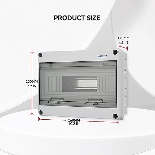 Circuit Breaker MCB Distribution Protection Box with DIN Rail IP65 ...