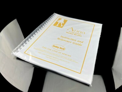 Baby Lock Anna BL20A Sewing Machine Manual COLOR COPY Instructions User ...