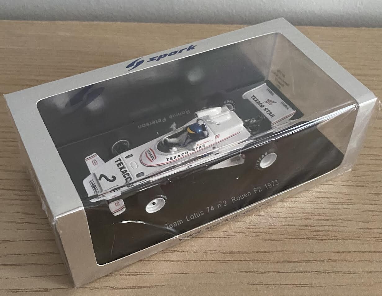 SPARK Lotus 74 N2 Rouen F2 1973 R.Peterson 1:43 | eBay