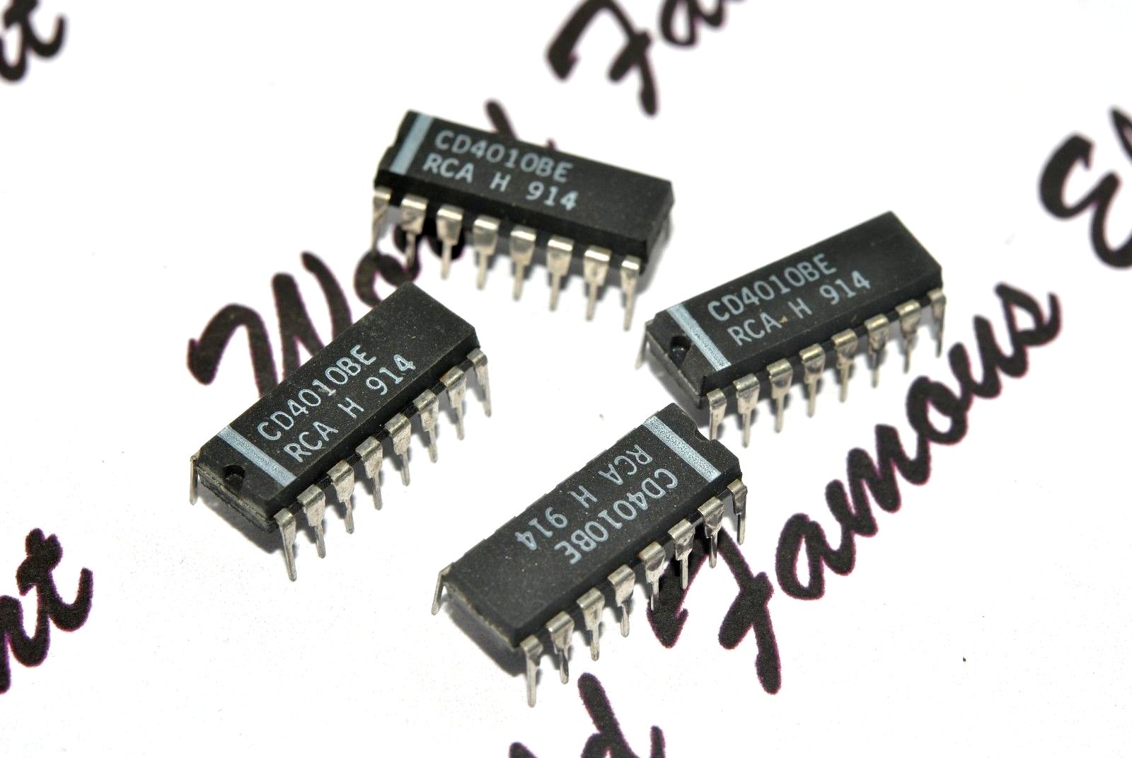 4PCS - RCA CD4010BE DIP-16 Integrated Circuit / IC - NOS | eBay