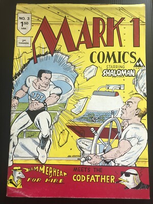 Mark 1 Comics #3 - Shaloman - Jewish superhero - Al Wiesner | eBay
