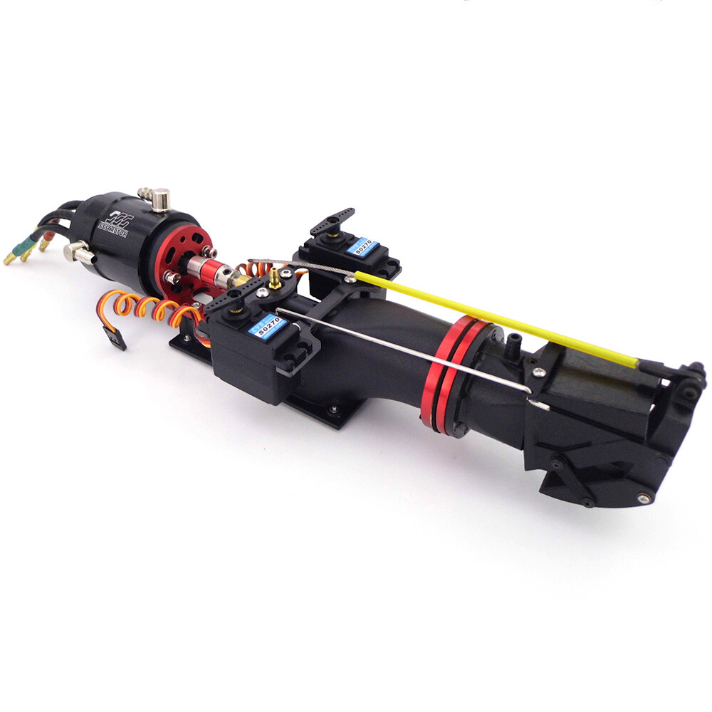 TFL 24mm Water Thruster Jet Pump Turbo CNC Propeller 3660 Motor for RC ...