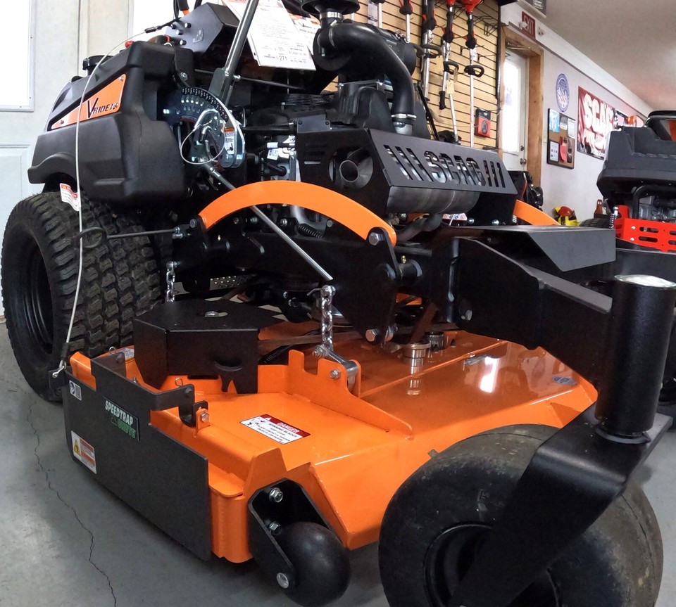 Speedtrap® Chute Blocker Scag® V-Ride XL 52" & 61" Mowers (2min install ...
