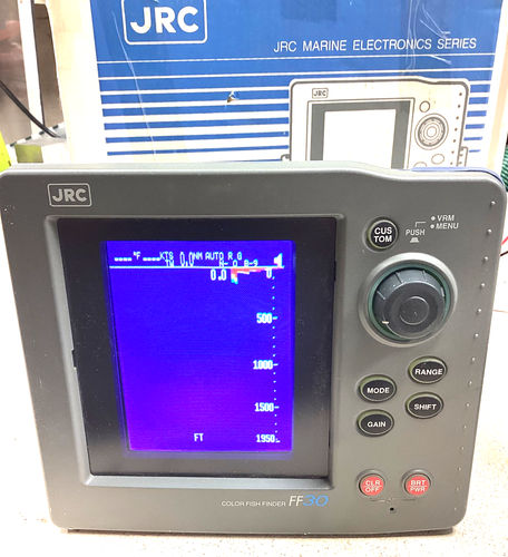 JRC FF30 Color Fish Finder, Model JFV-45 200 KHz | eBay