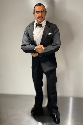 1:6 Scale Custom Sean Connery 007 James Bond 12" Figure with tuxedo ...
