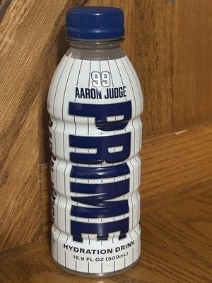 Aaron Judge Prime Drink 16.9 oz Bottle New Sealed Rare | eBay