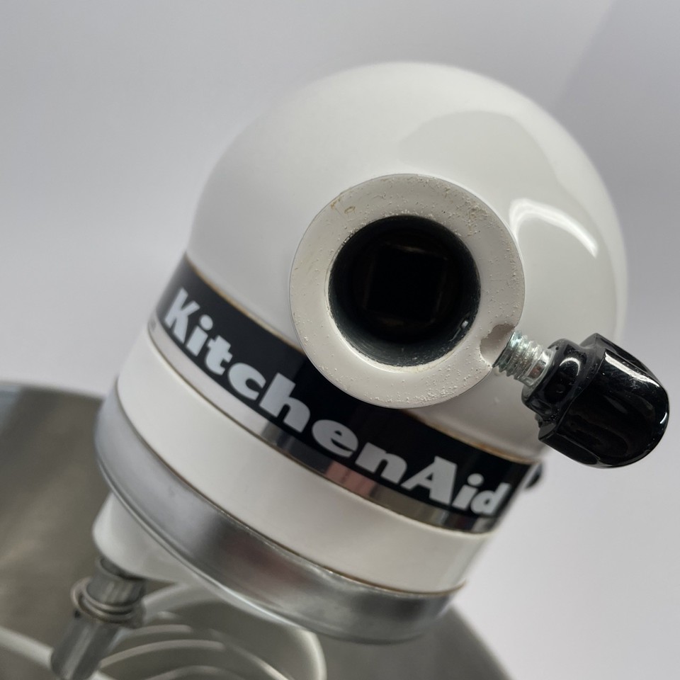 KitchenAid Classic Plus Tilt Head Stand Mixer White KSM75WH W/3 ...