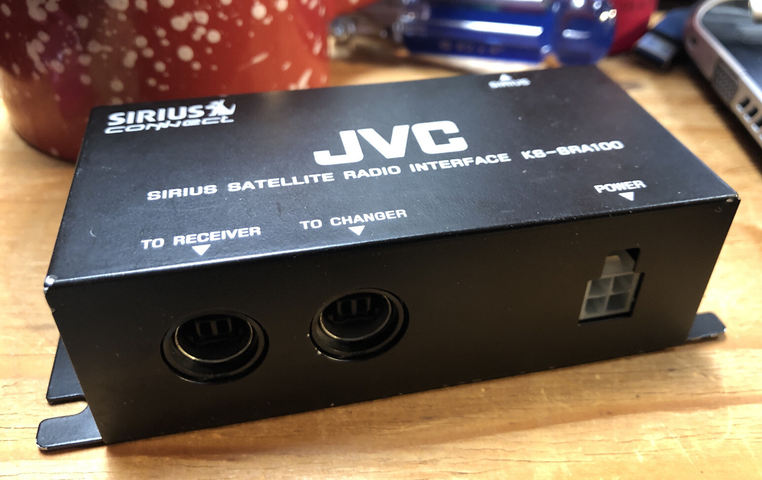JVC KS-SRA100 interface Sirius Satellite Radio Adapter USE WITH YOUR ...