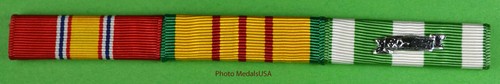 Coast Guard Vietnam War Service Mounted 3 Ribbon Bar | eBay