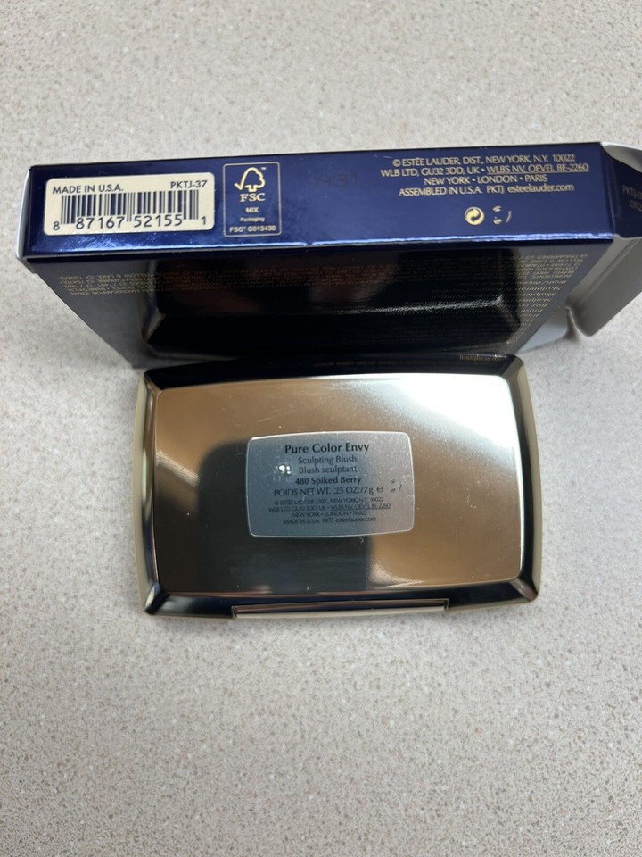 Estee Lauder Pure Color Envy Sculpting Blush #480 Spiked Berry - 7g/0 ...