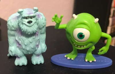 Disney MONSTER INC MIKE & SULLY Mini Figures Cake Topper Toy ...