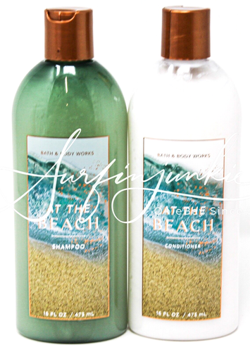 Bath & Body Works Shampoo & Conditioner Lot At The Beach 16 oz Full ...