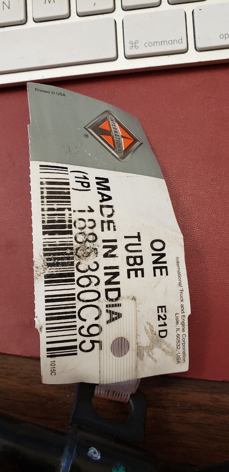 Navistar TUBE ASSY HPTURBO OIL DRAIN 1885360C95 for sale online | eBay