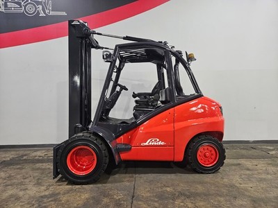 2005 LINDE H50D 3 STAGE 11000LB PNEUMATIC DIESEL FORKLIFT STK 14717 | eBay