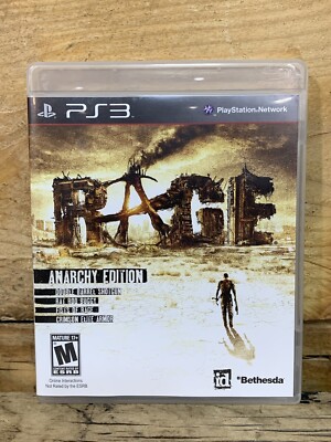 Rage Sony PlayStation 3 PS3 Game Complete With Manual Tested ...