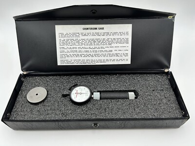 Fowler .02-.17" Dial Countersink Gage 53-782-001-0 | eBay