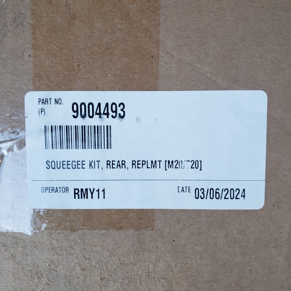 Tennant Nobles OEM 9004493 91005360 40 in Rear Squeegee Fits 636 ...