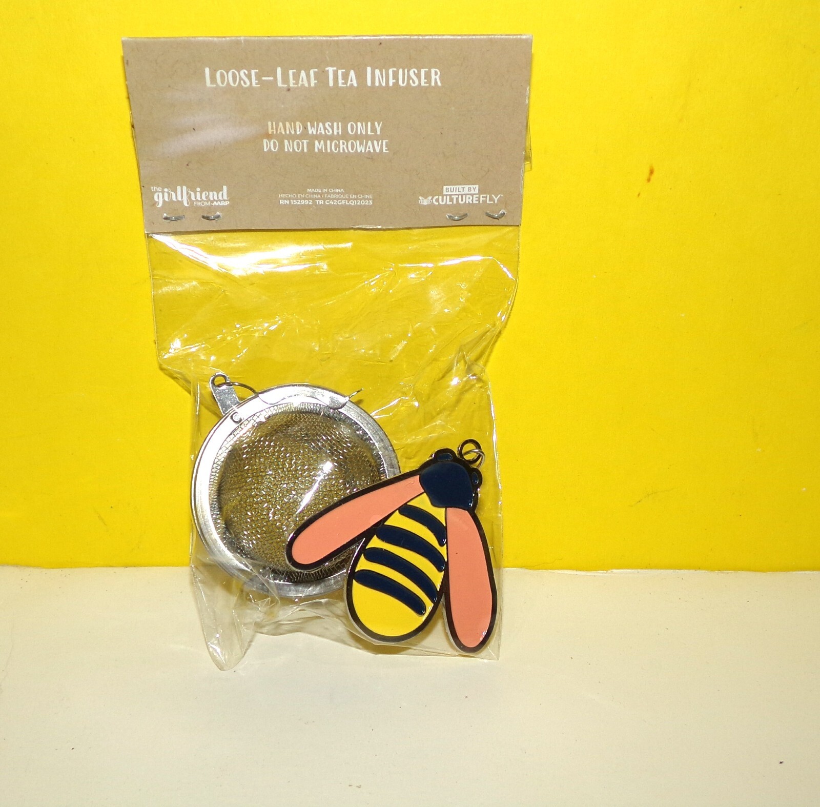 New Bumblebee Bee Tea Infuser, Cup Mesh Ball Loose Leaf Tea Infuser | eBay