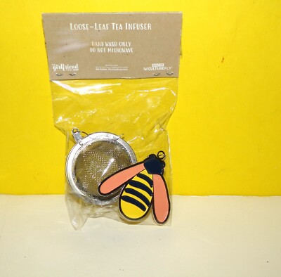 New Bumblebee Bee Tea Infuser, Cup Mesh Ball Loose Leaf Tea Infuser | eBay
