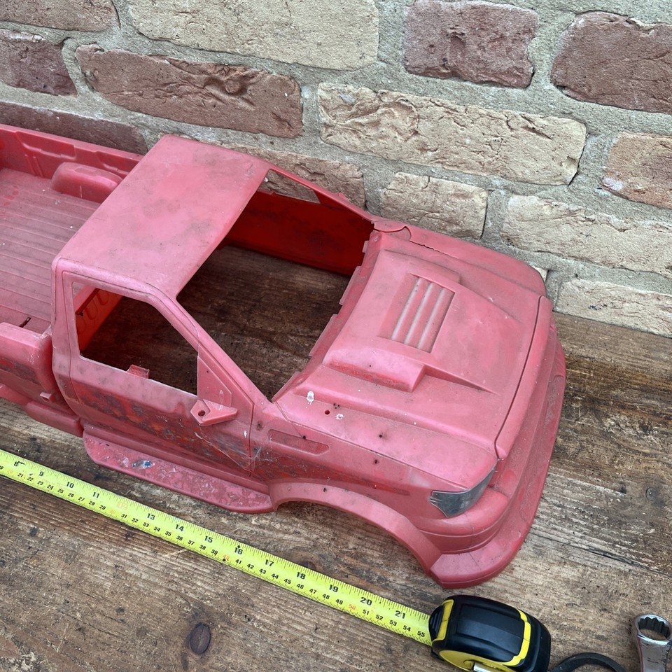Vintage large scale RC / Truck Pick Up Truck Body shell / plastic / 4 ...