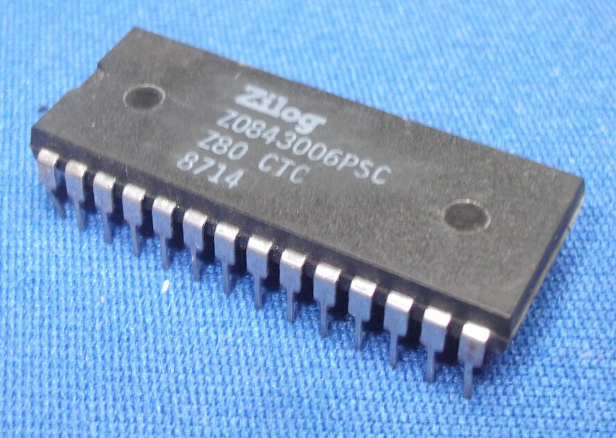 Z0843006PSC ZILOG Z80-CTC 28-PIN Collectible RARE NOS LAST ONES | eBay