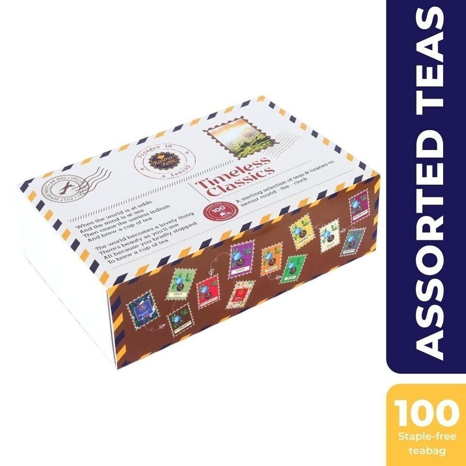 Timeless Classics (100 Enveloped Teabags)-12 Varieties Flavour of Tea | eBay