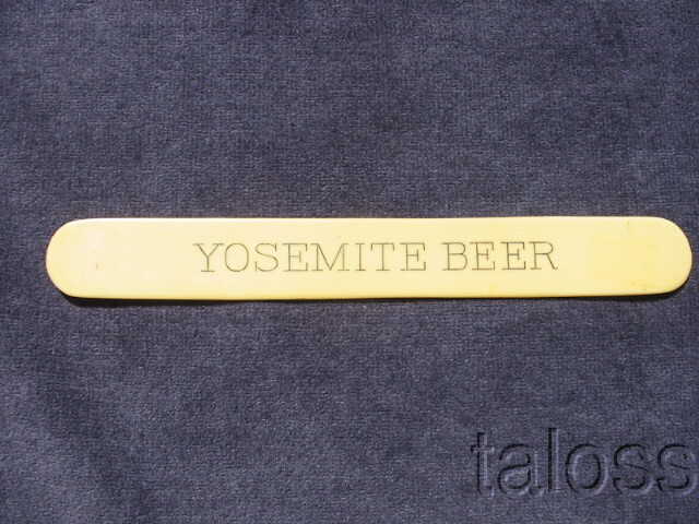 Pre Pro Yosemite Beer Foam Scraper Enterprise Brewing Co San Francisco ...