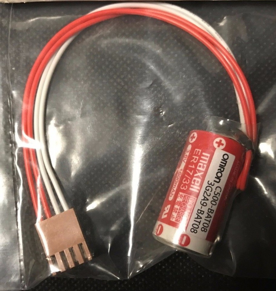 Brand New Omron 3G2A9-BAT08(C500-BAT08) PLC Controller Battery, Made in ...