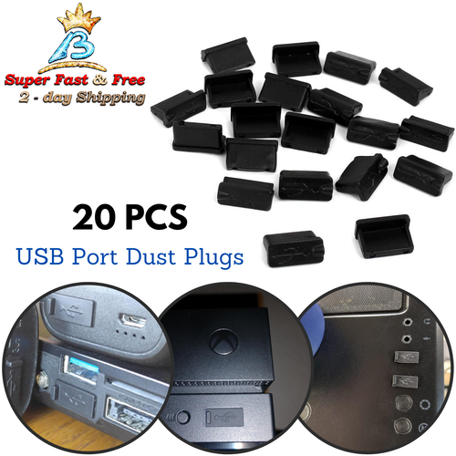 Micro USB Port Cover Plugs Protector USB A Female Cap Stopper For ...