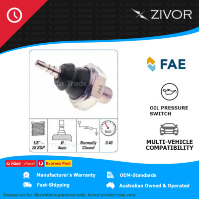 FAE Engine Oil Pressure Switch single pin wire terminal For Nissan 260C ...