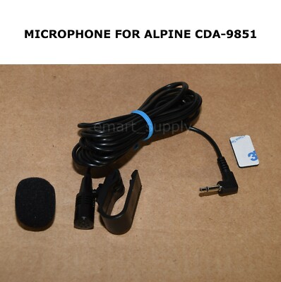 NEW MICROPHONE FOR ALPINE CDA-9851 CDA9851 FREE FAST SHIPPING | eBay