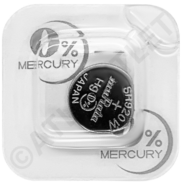 Murata 370 SR920W 1.55v Silver Oxide Watch Battery - Made In Japan | eBay