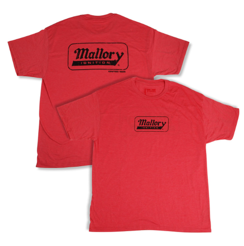 Mallory T-Shirt Red Ignition Logo Tee Large 10067-LGMAL 90127736425| eBay