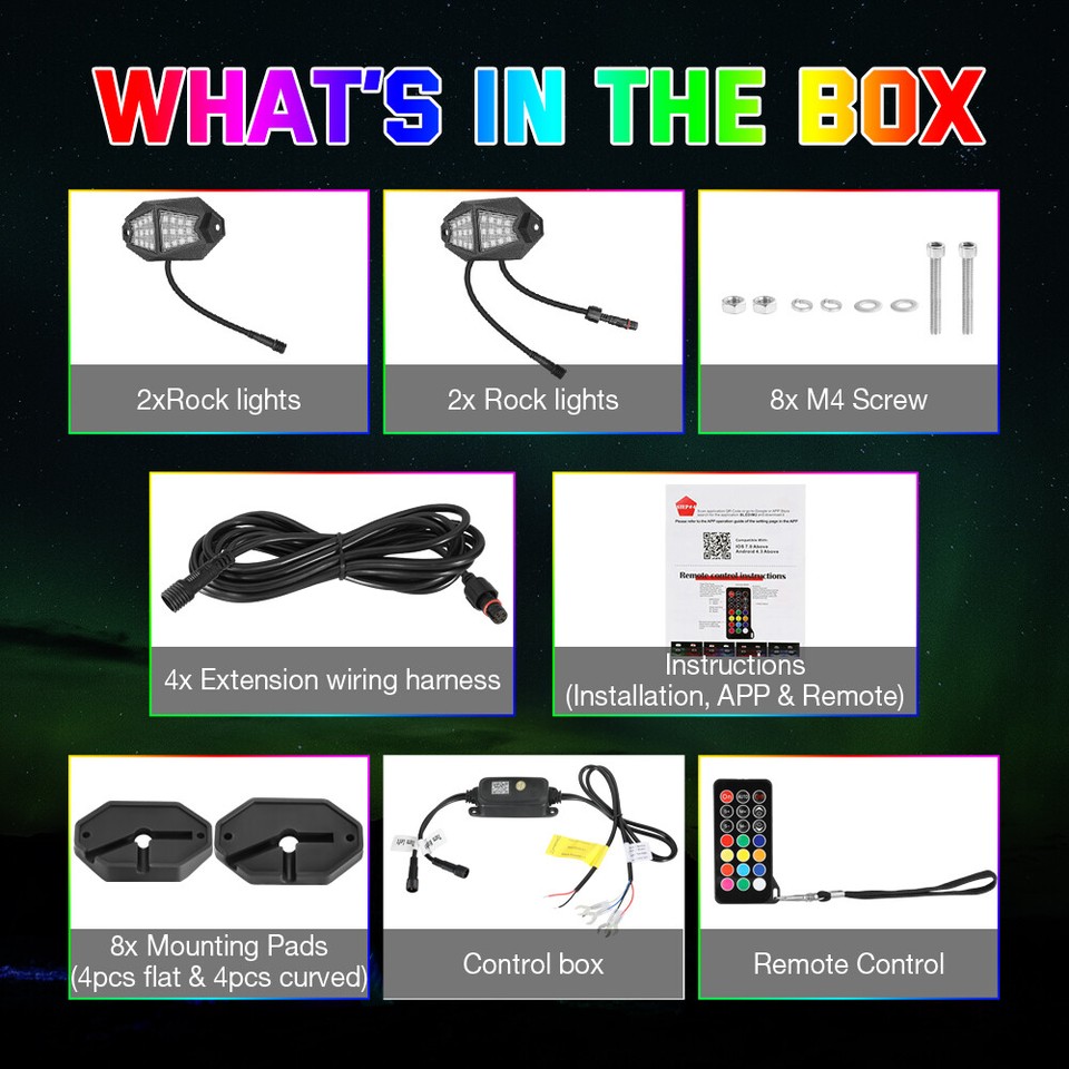 For Can Am Maverick X3 Max UTV 37" Chase Light Bar + Curved RGB LED ...