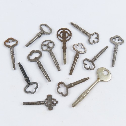 Selection of 12 Early Victorian “Male” Square Keys | eBay