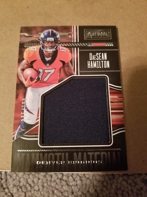 2018 Playbook DaeSean Hamilton Mammoth Material | eBay